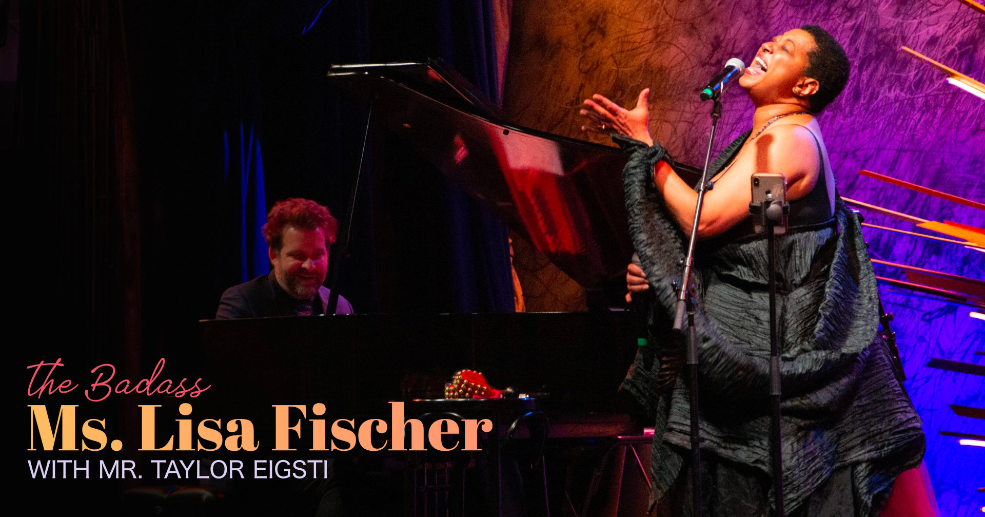 Ms. Lisa Fischer with Mr. Taylor Eigsti | Friday, March 22 2024 ...