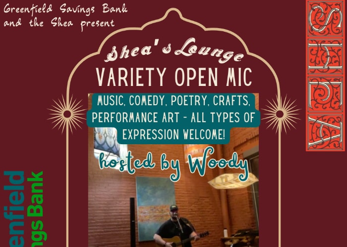 Shea's Lounge Variety Open Mic | Western Mass Arts Events
