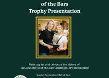 Battle of the Bars Trophy Presentation | Sunday, September 28 2025 ...