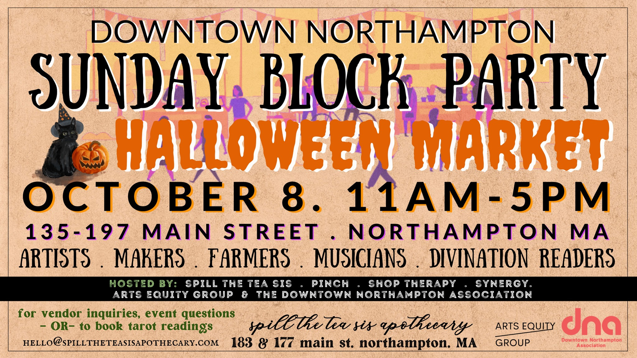 Downtown Northampton: Halloween Sunday Block Party with the Sanderson ...