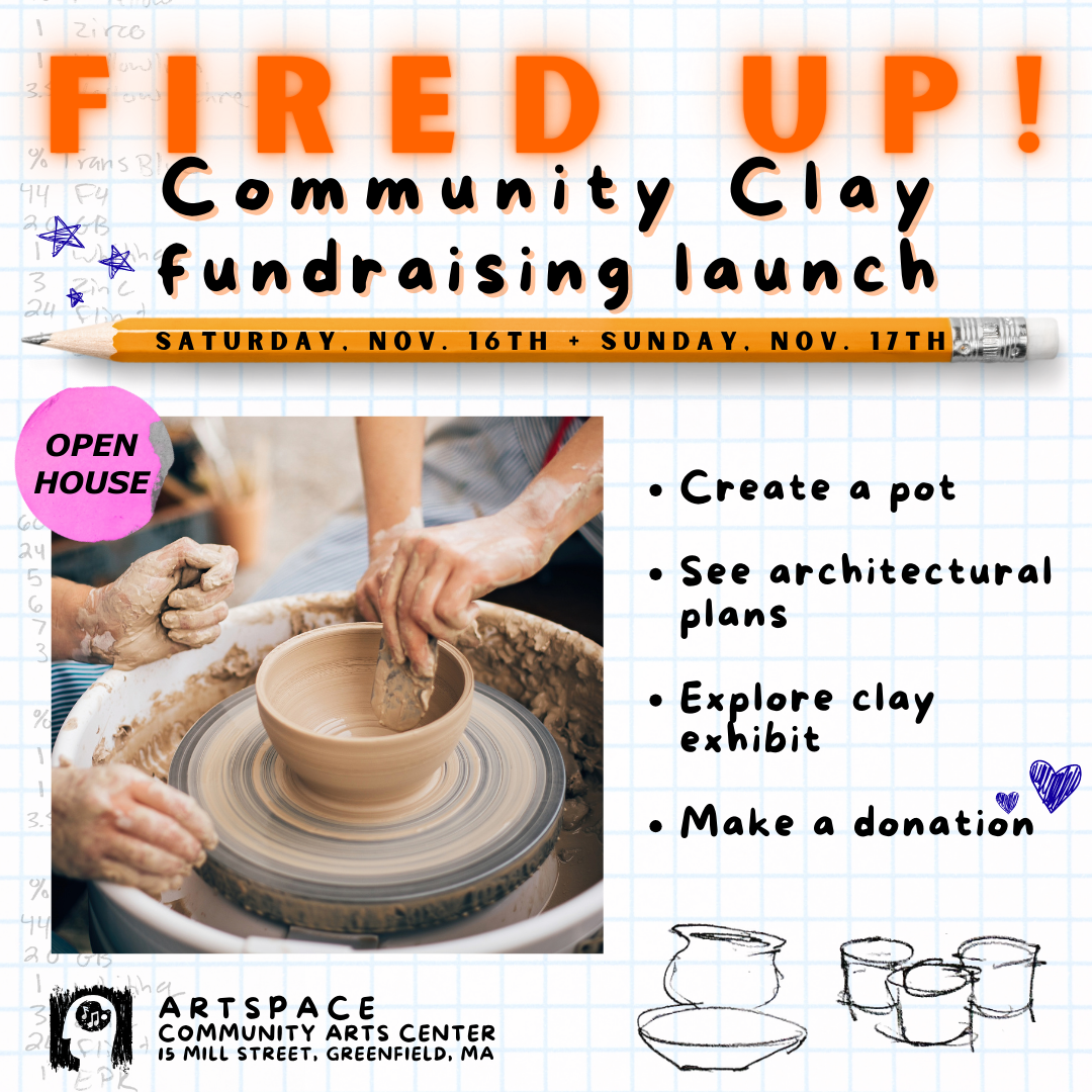 FIRED UP! Community Clay Fundraising Launch