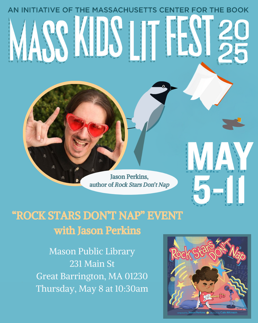 Jason Perkins: "Rock Stars Don't Nap" Storytime