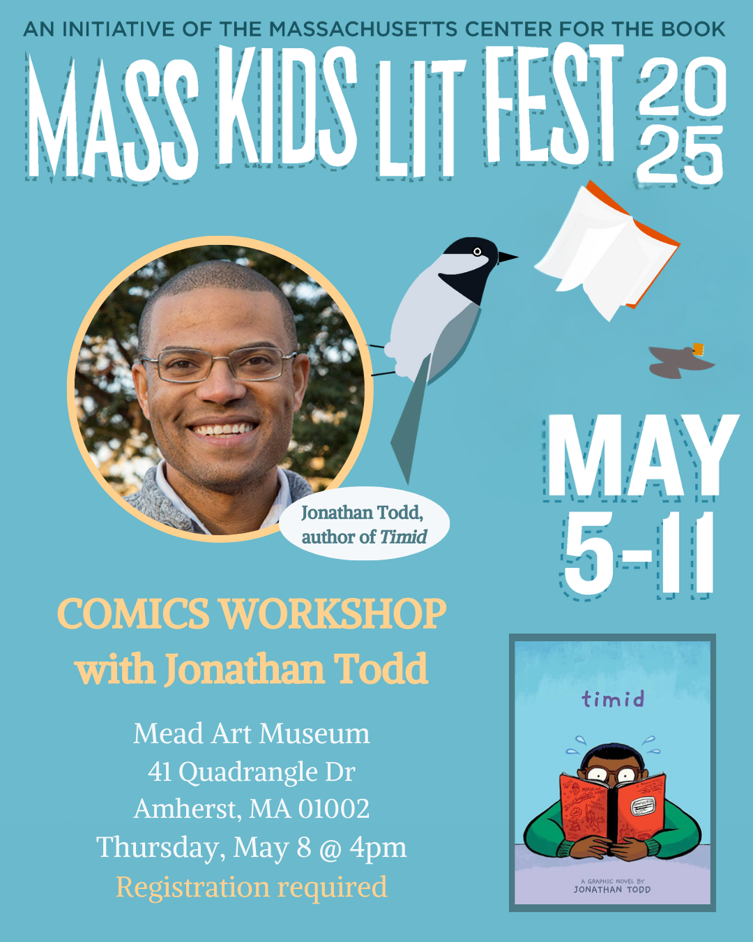 Jonathan Todd: "Timid" Event and Comics-Making Workshop