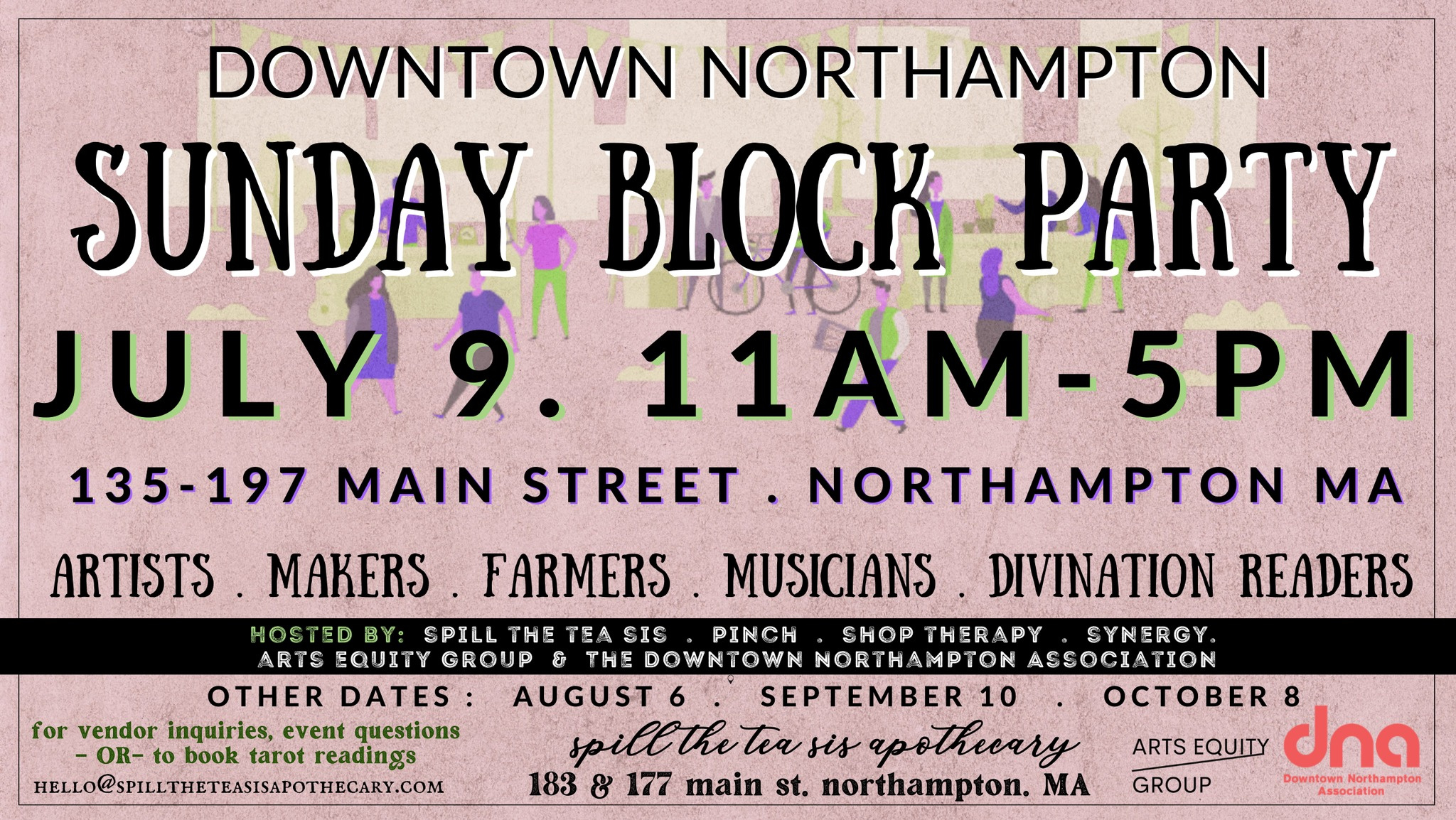 Downtown Northampton Sunday Block Party